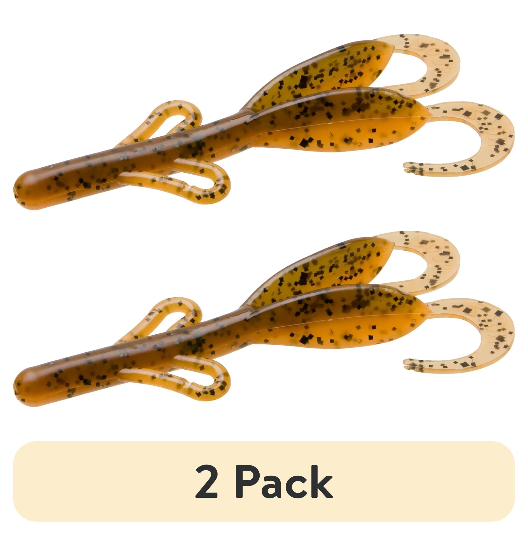 (2 pack) Zoom Baby Brush Hog 4'' Alabama Craw 12pk - Walmart.com