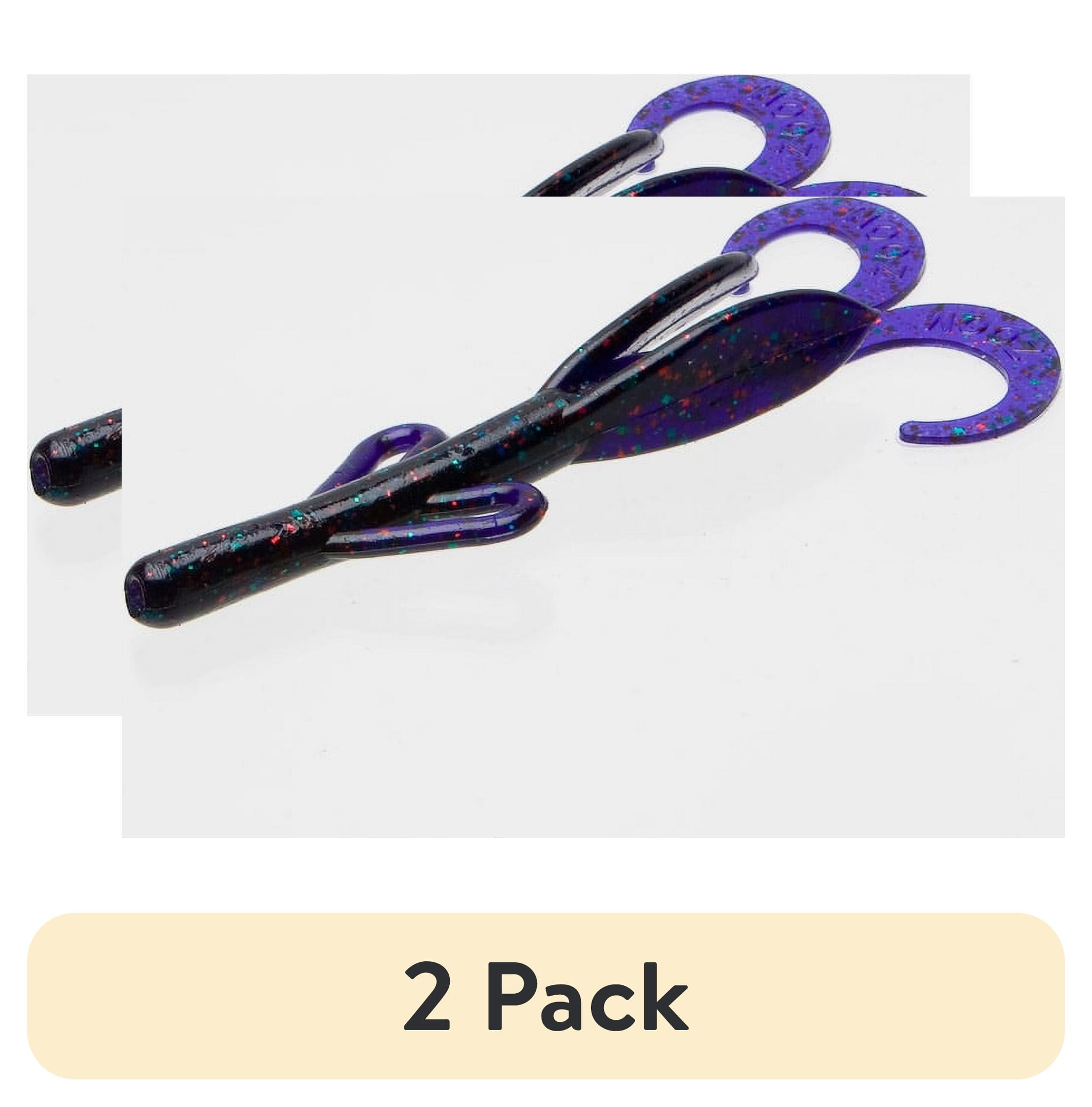 (2 pack) Zoom Baby Brush Hog 4'' Junebug Red 12pk - Walmart.com