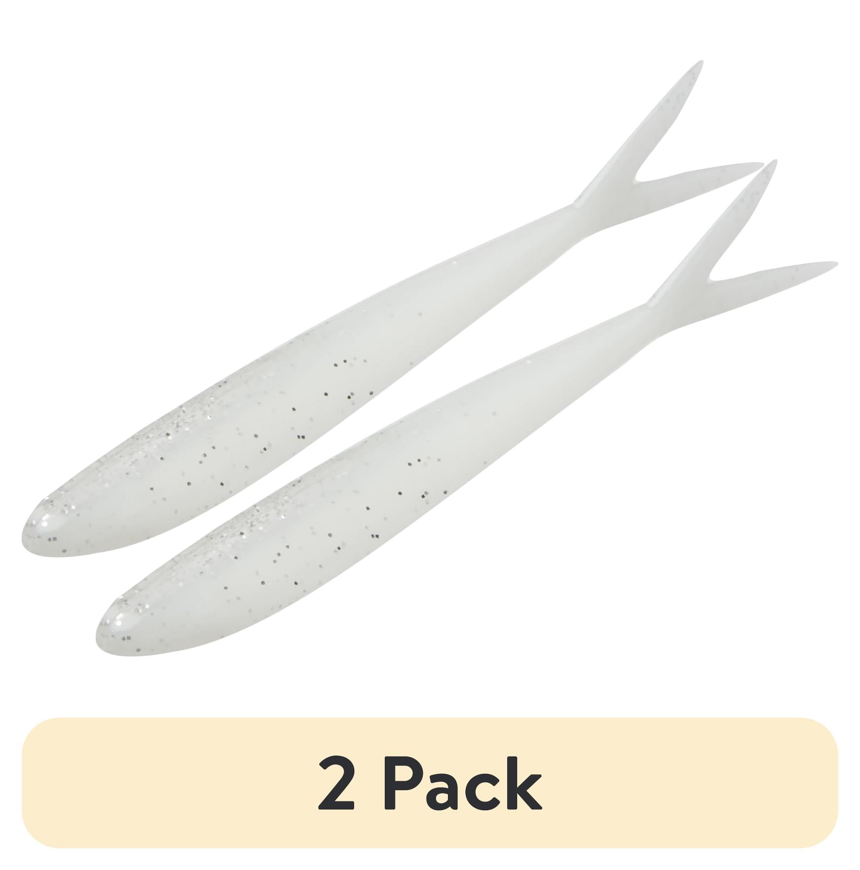 (2 pack) Zoom Fluke 4'' White Ice 10pk - Walmart.com