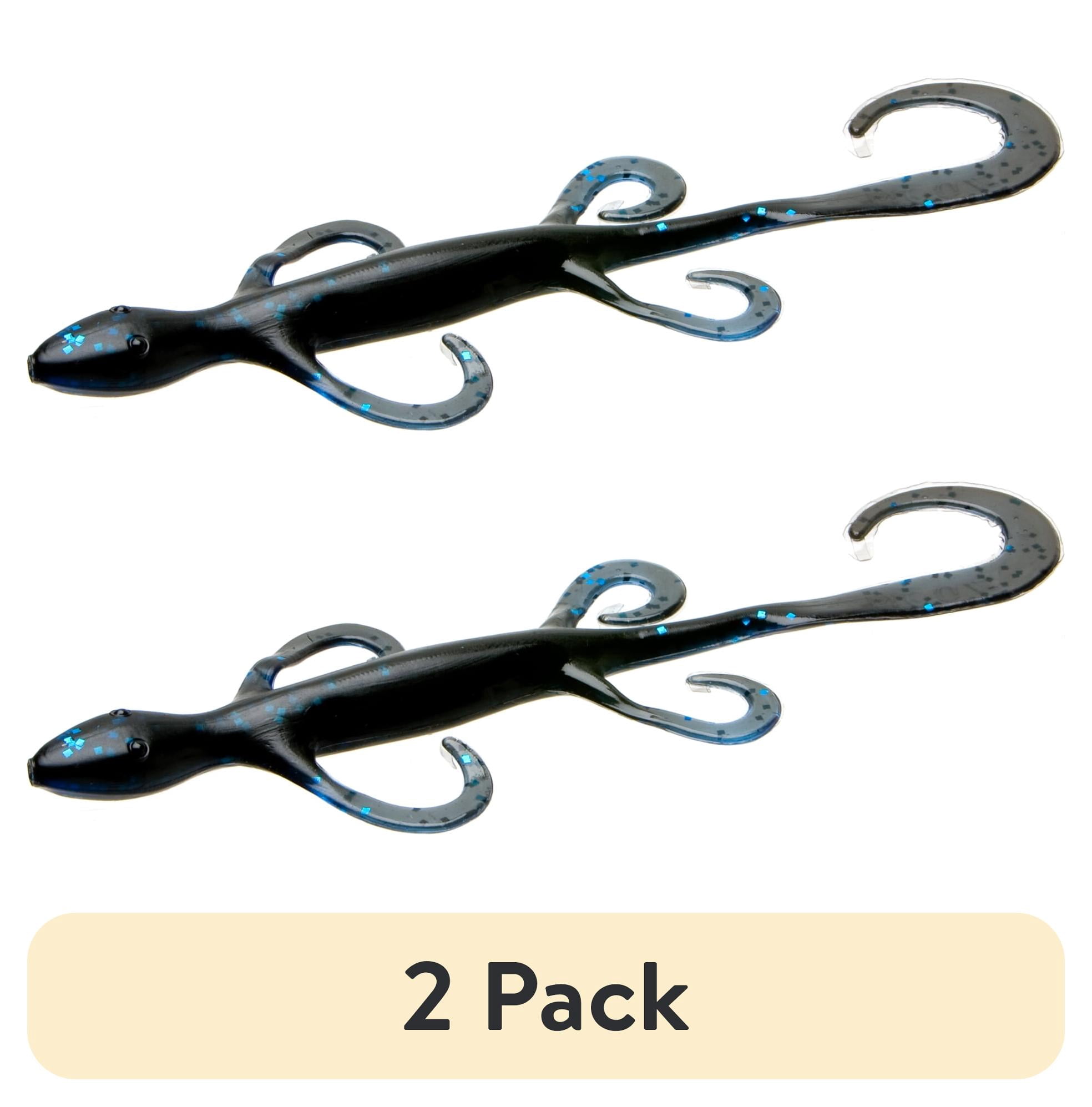 (2 pack) Zoom Lizard 6'' Black Sapphire 9pk - Walmart.com