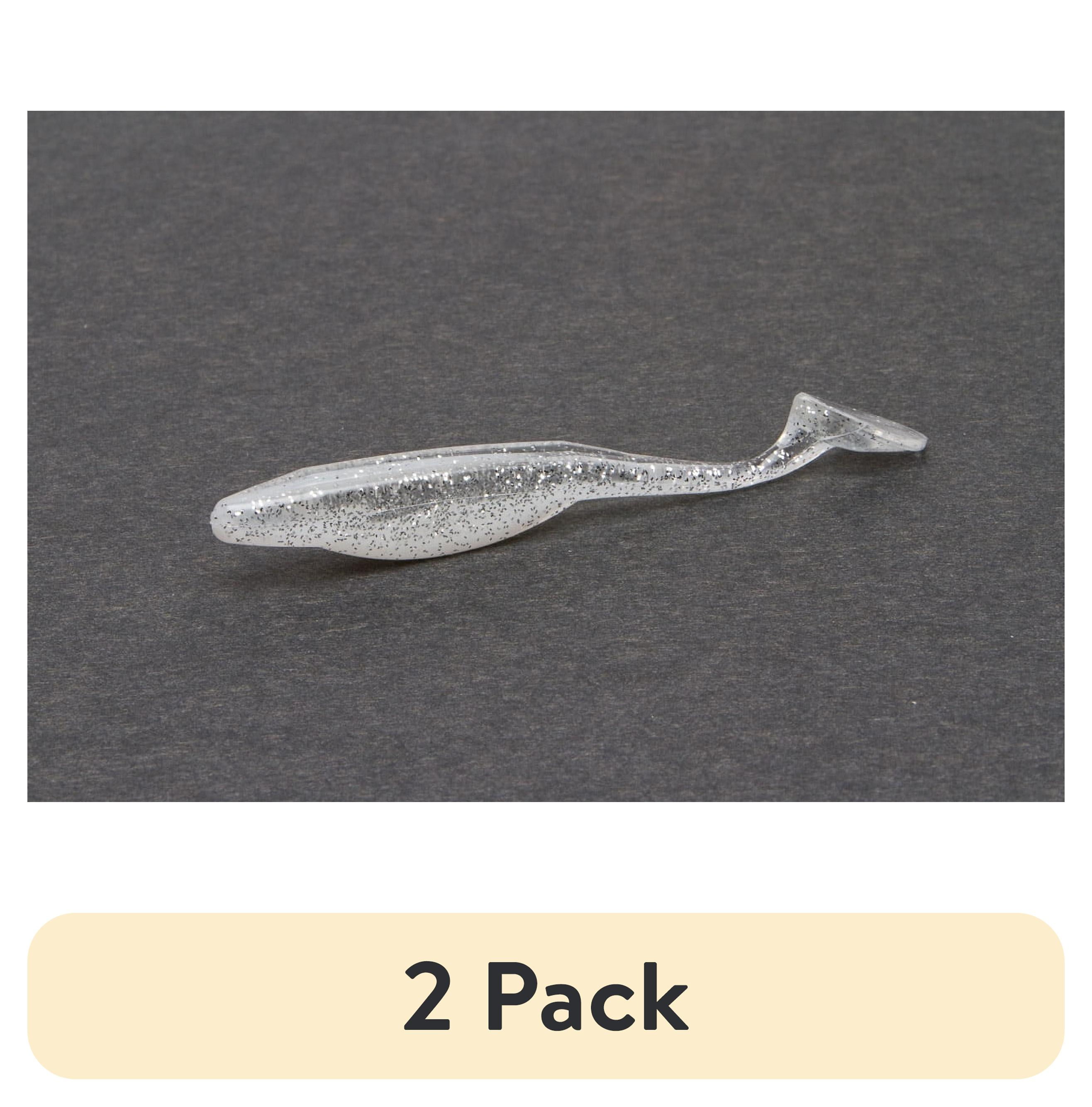 (2 pack) Zoom Swimmin Super Fluke Jr White Ice 10pk - Walmart.com