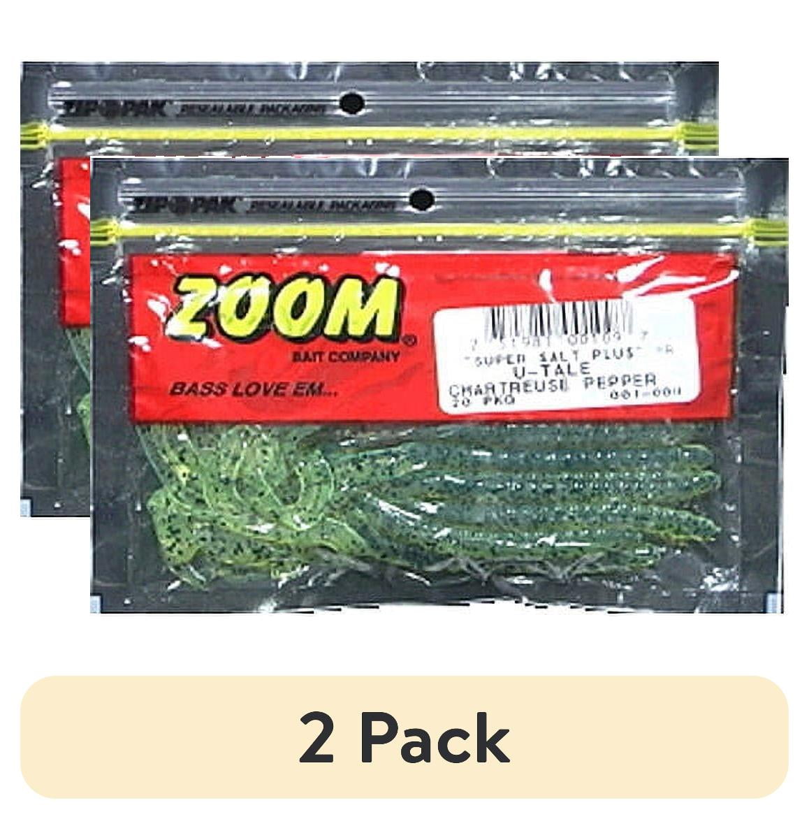(2 pack) Zoom U-Tale 6'' Chartreuse Pepper 20pk - Walmart.com