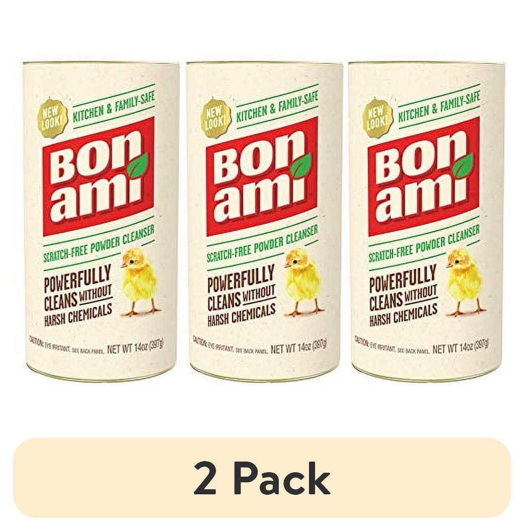 (2 pack) bon ami powder cleanser - 14 oz (pack of 3) - Walmart.com