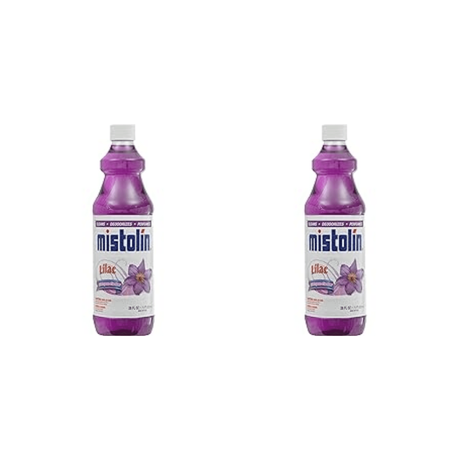 2 pack bottles Mistolin Lilac All Purpose Cleaner 1 (5FLOZ x 2 ...