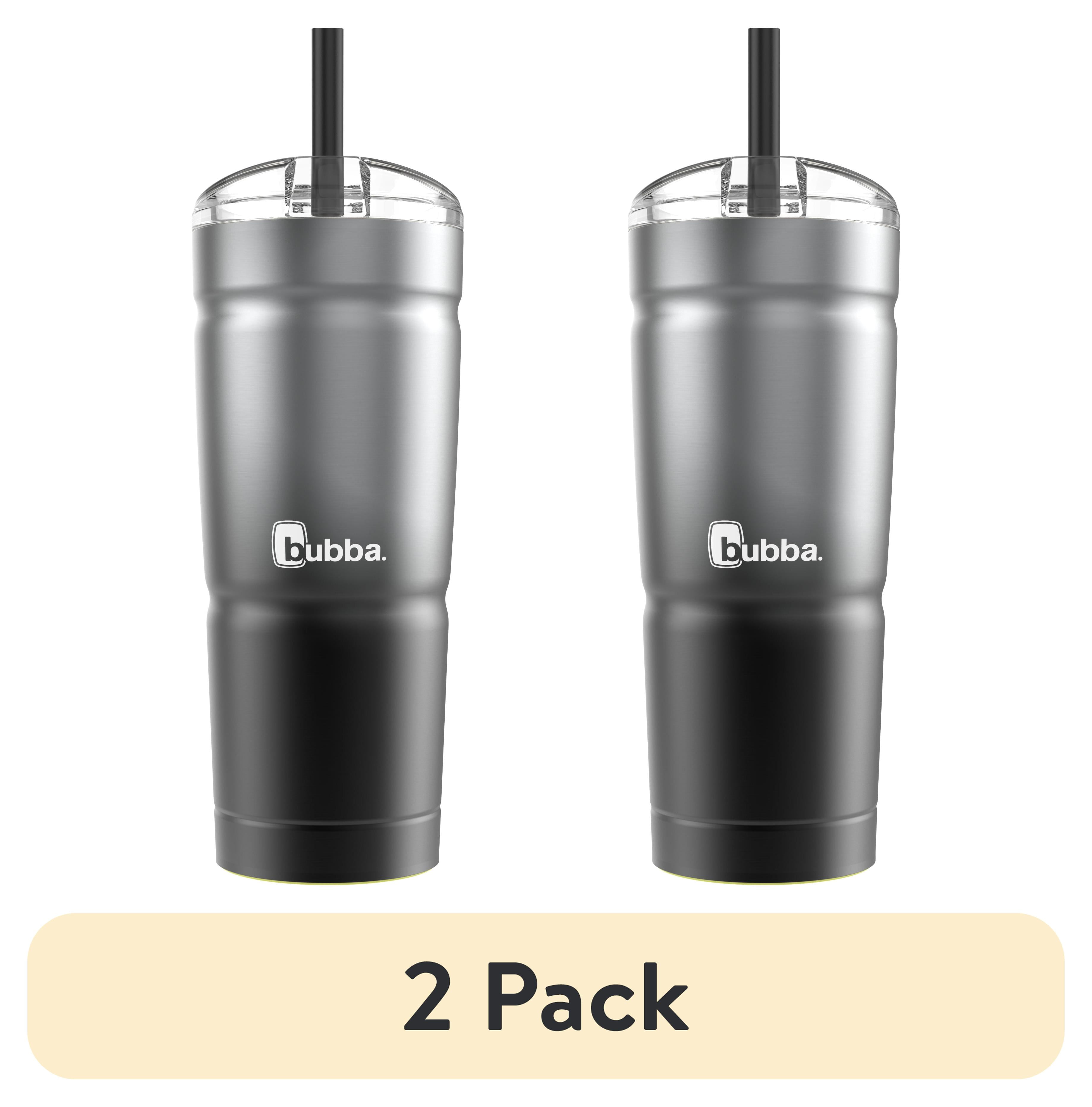 (2 pack) bubba Envy S Stainless Steel Tumbler with Straw, Black Ombre ...