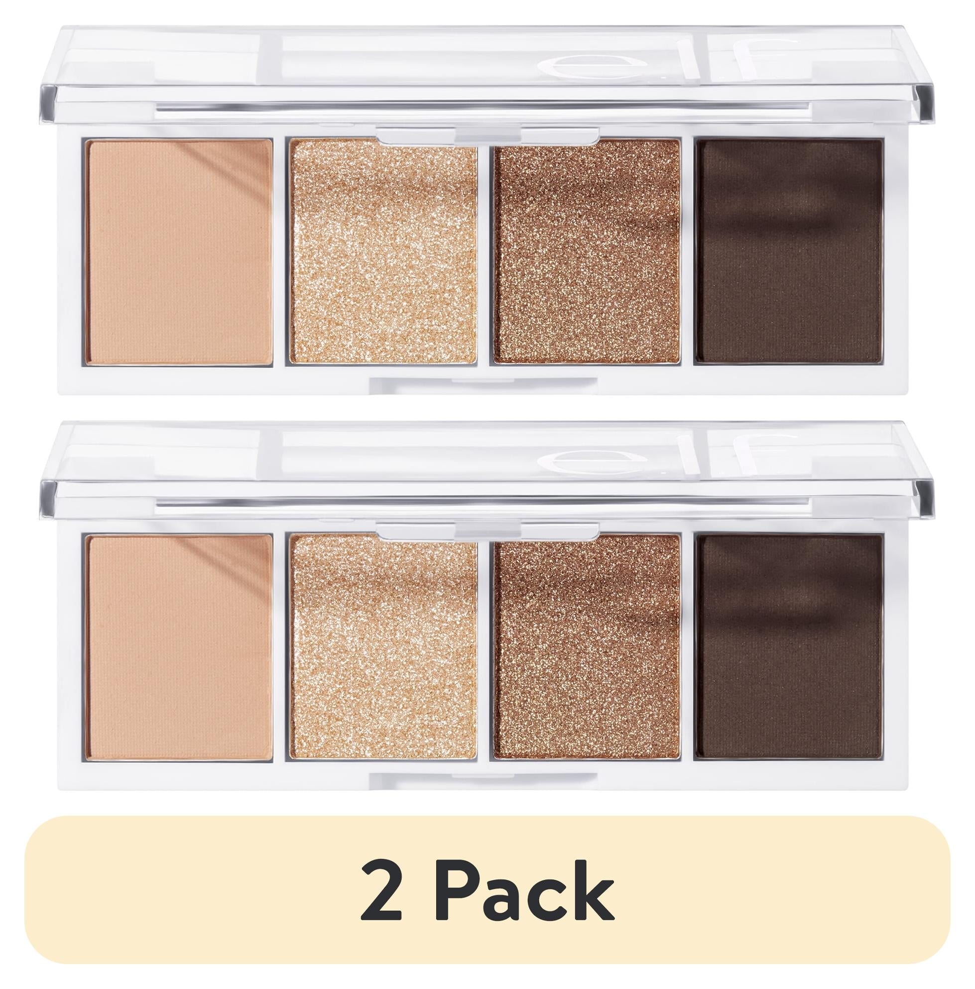 (2 pack) e.l.f. Bite Size Eyeshadow Palette, Cream & Sugar - Walmart.com