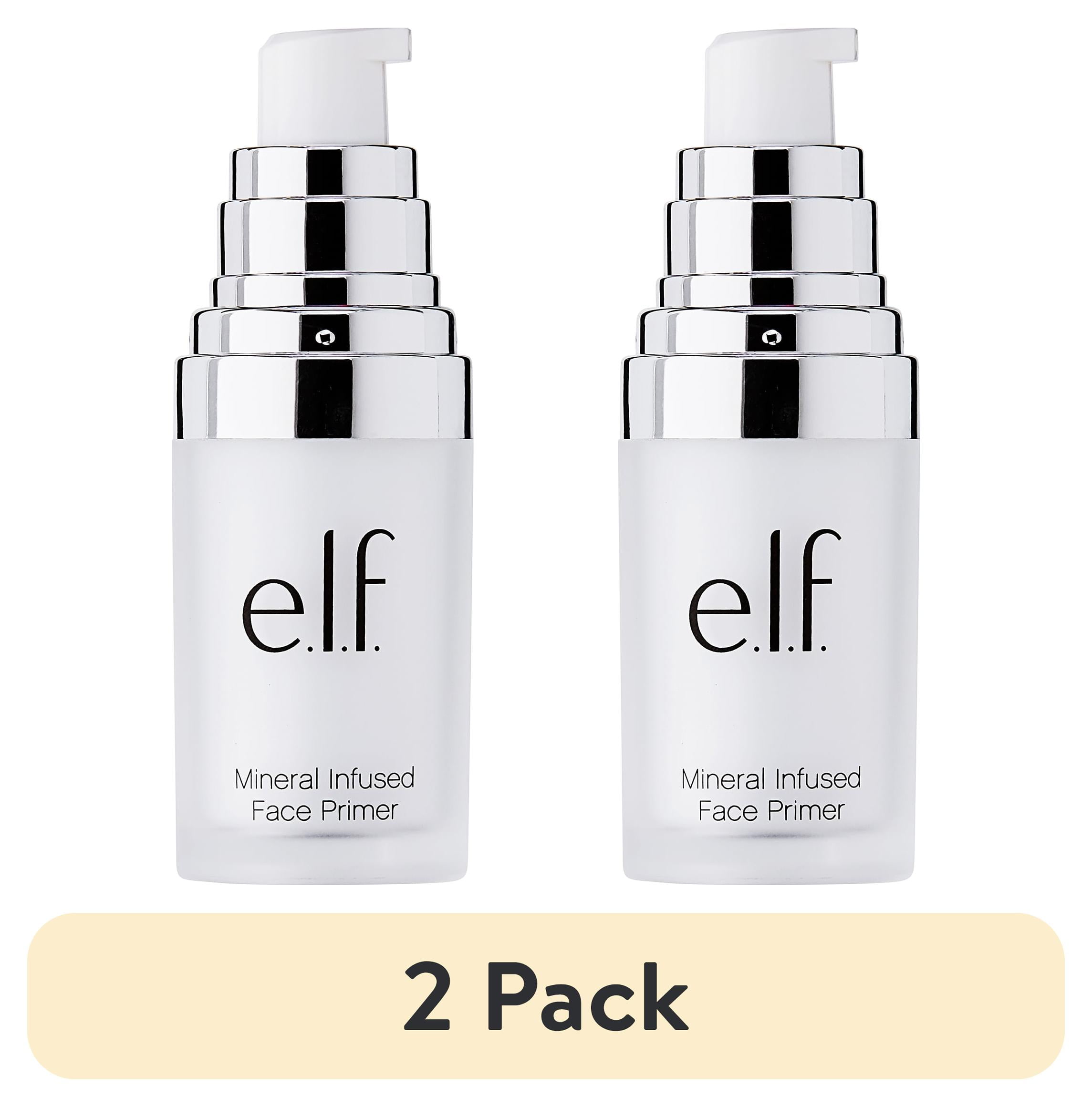(2 pack) e.l.f. Mineral Infused Face Primer, Small, 0.47 fl oz ...