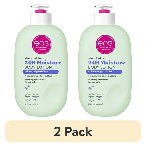 eos Vanilla Cashmere Body Lotion, 16 Ounce, Moisturizing Shea Butter ...