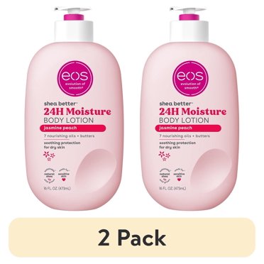 eos Shea Better Holiday Body Lotion- Sparkling Amber, For Dry Skin, 16 ...