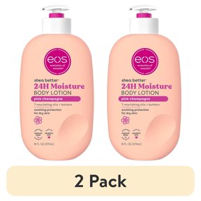 eos Shea Better Holiday Body Lotion- Sparkling Amber, For Dry Skin, 16 ...
