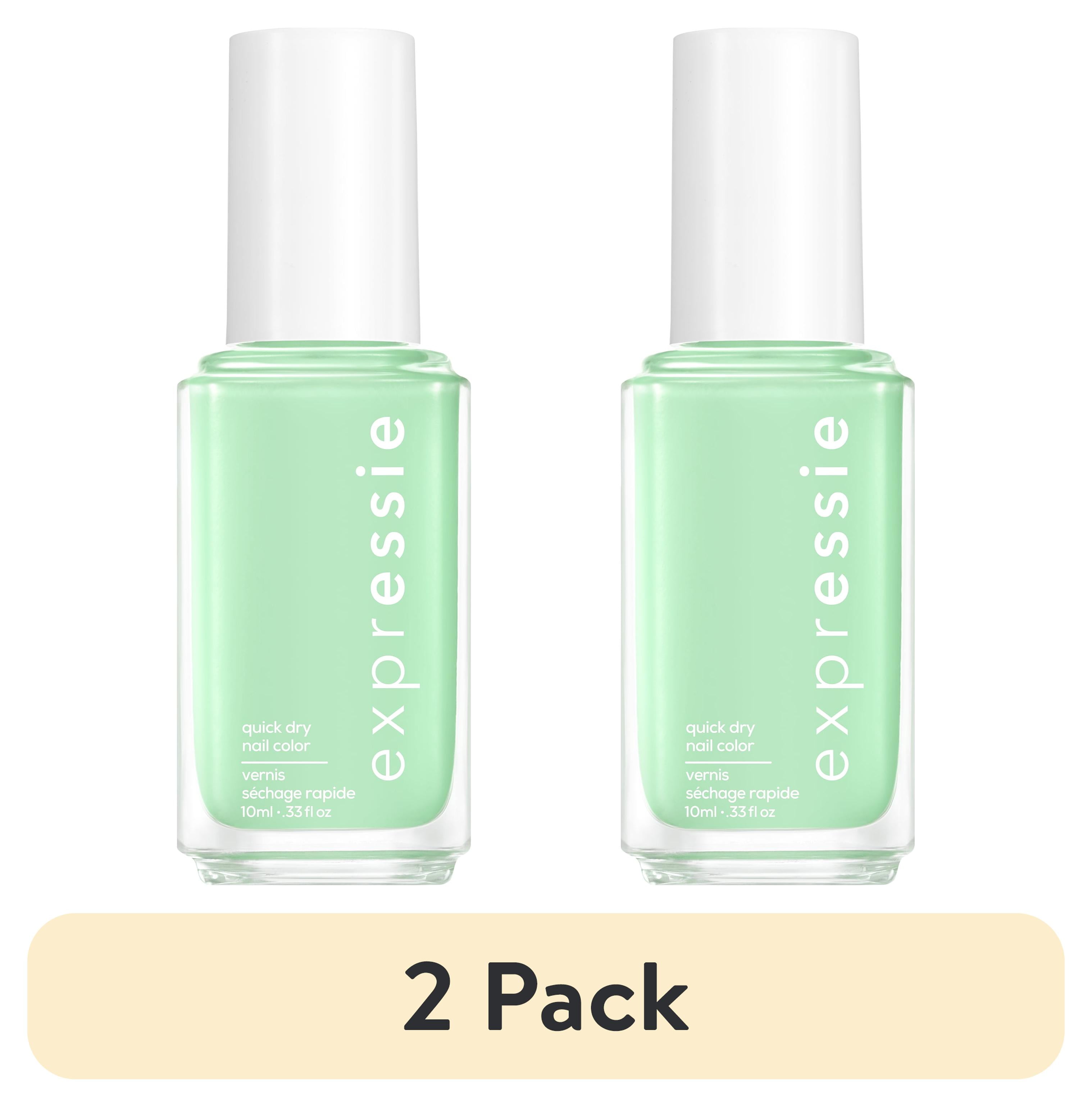 (2 pack) essie Expressie Quick Dry Nail Polish, Express to Impress ...