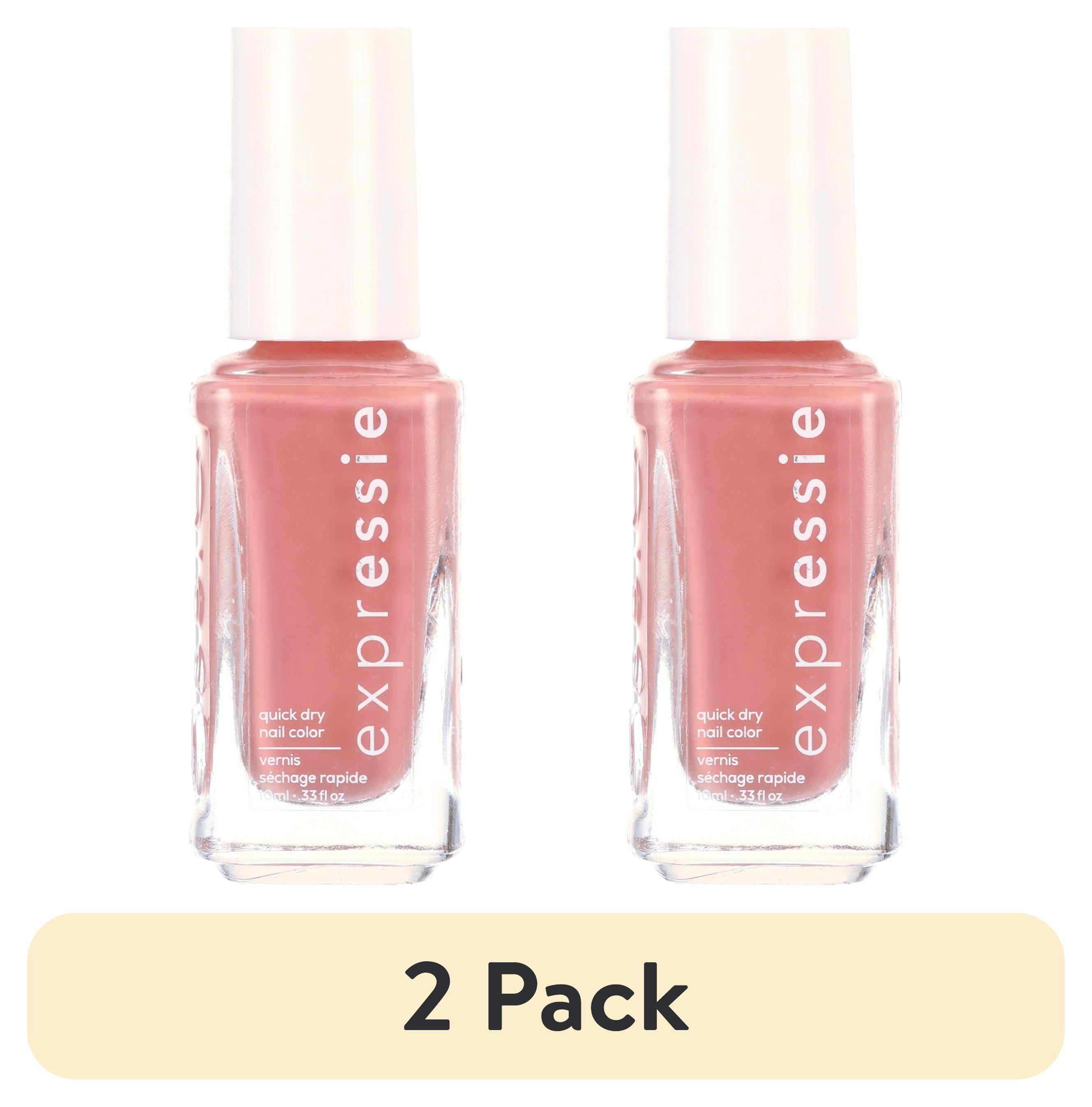 (2 pack) essie Expressie Quick Dry Nail Polish, Second Hand First Love ...
