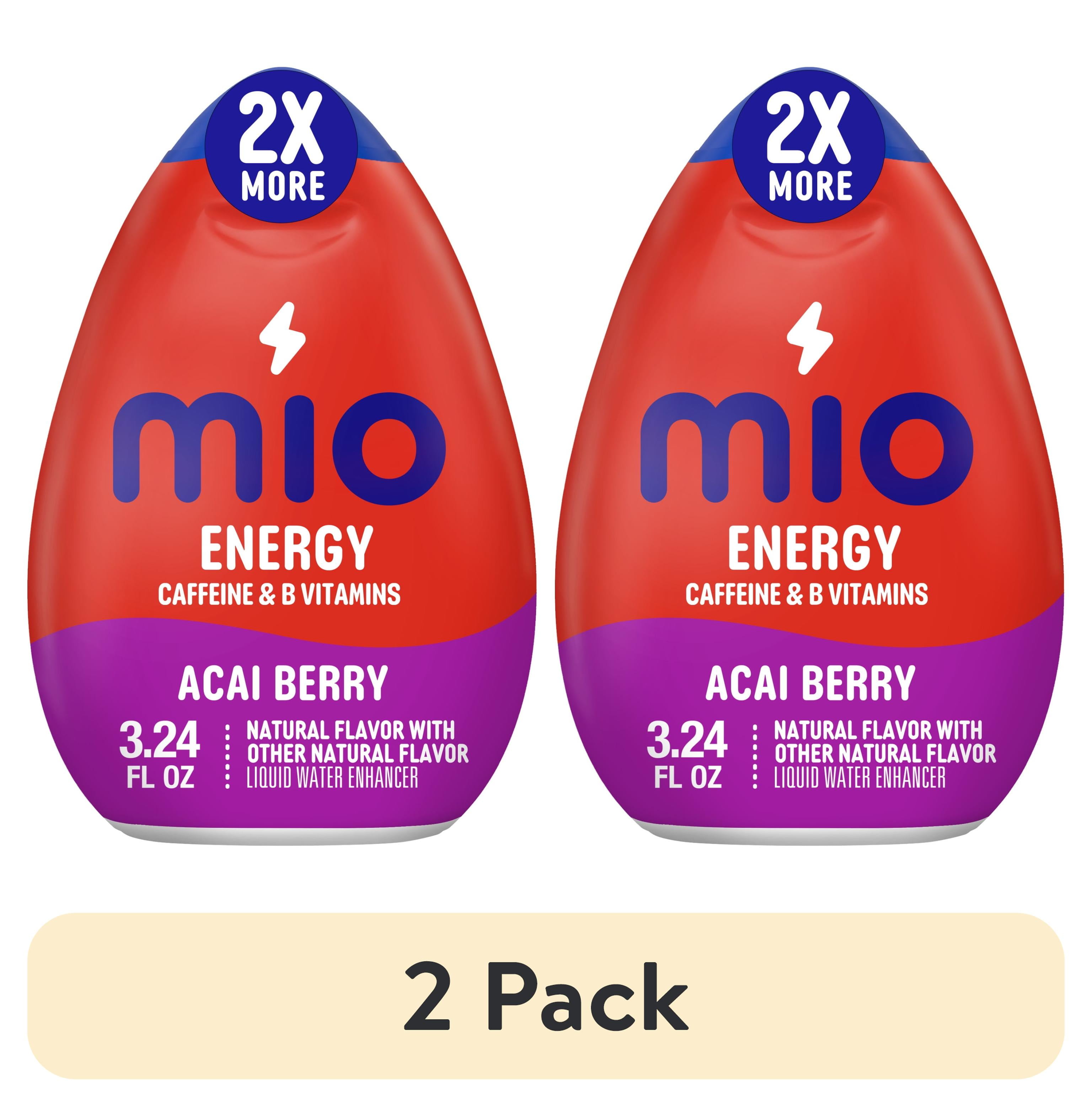 (2 pack) mio Energy Acai Berry Flavored with other natural flavor ...