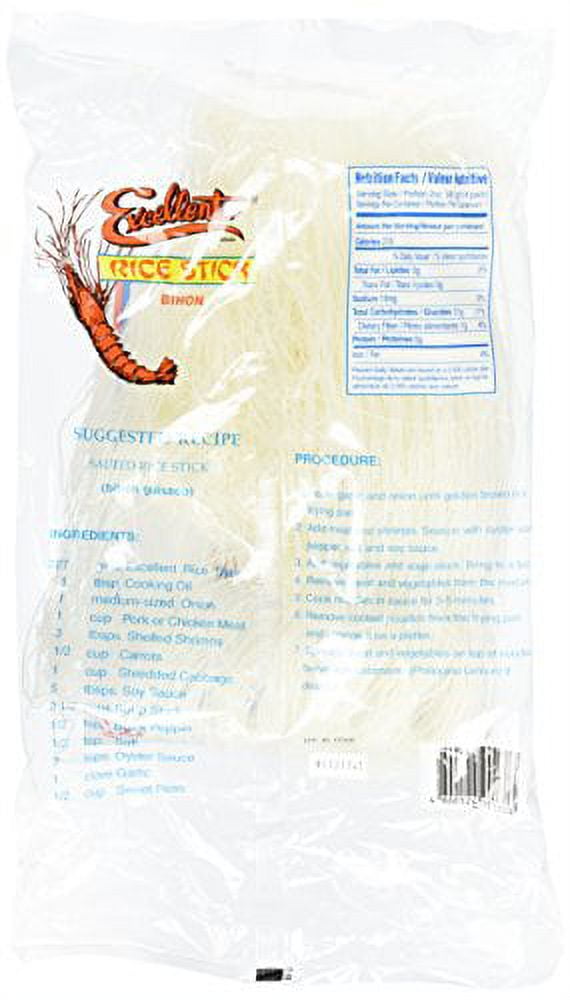 2-pack of Excellent Rice Stick Bihon Rice Noodles (8oz/227grams ...