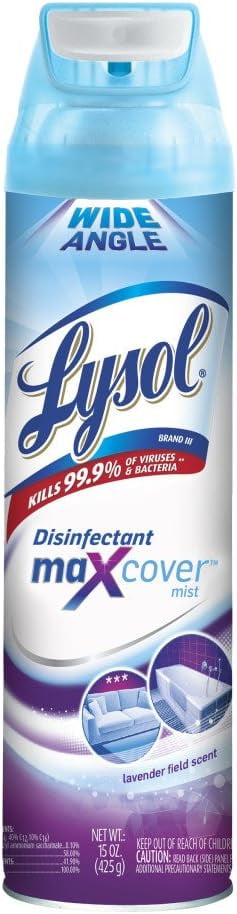 2 pack of-Lysol Fabric Disinfectant Spray, Sanitizing and Antibacterial ...