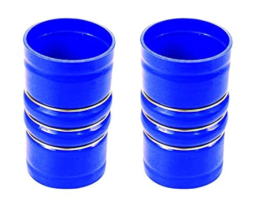TORQUE Silicone Blue CAC Charge Air Cooler Hump Hose 3.5" x 6 3/8" for ...