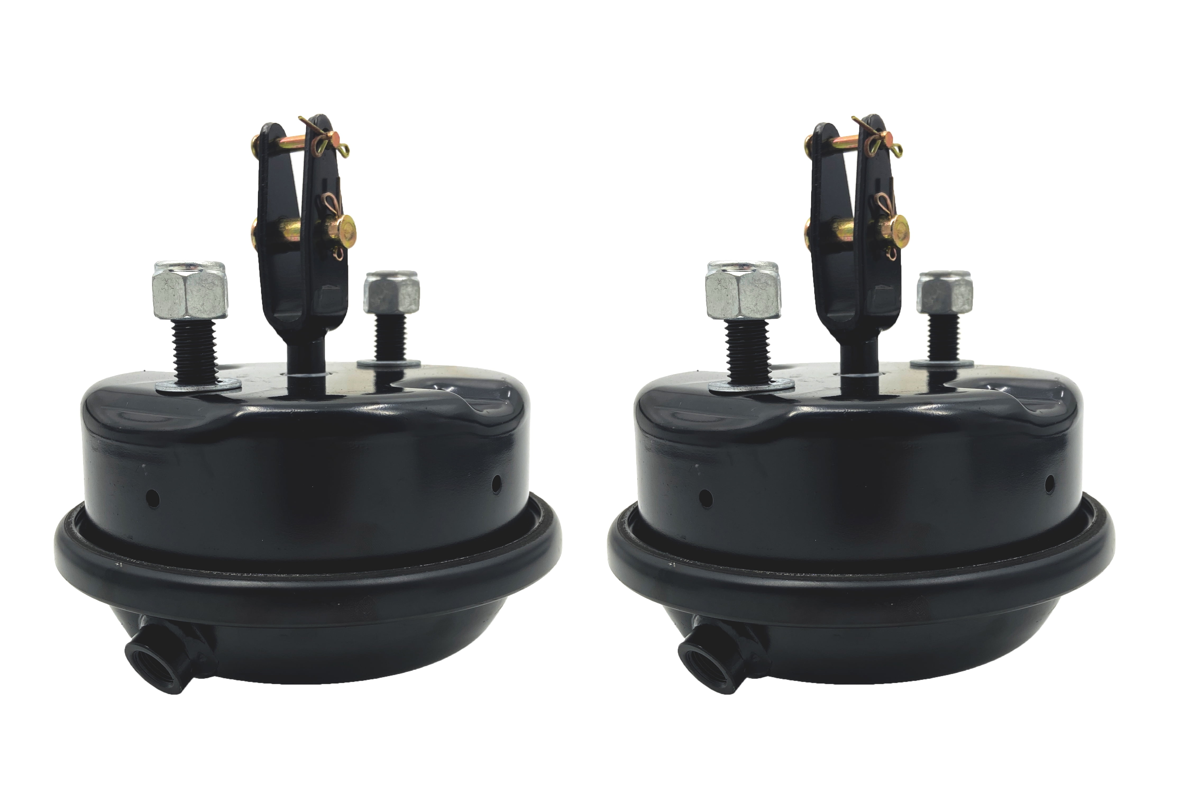 2 pack of Type 30 Service Brake Chamber 2.5" Stroke with Welded Clevis ...