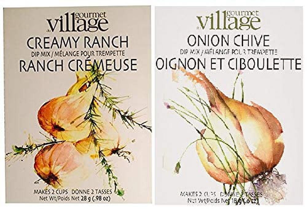 2 pack set Onion Chive & Creamy Ranch - Walmart.com