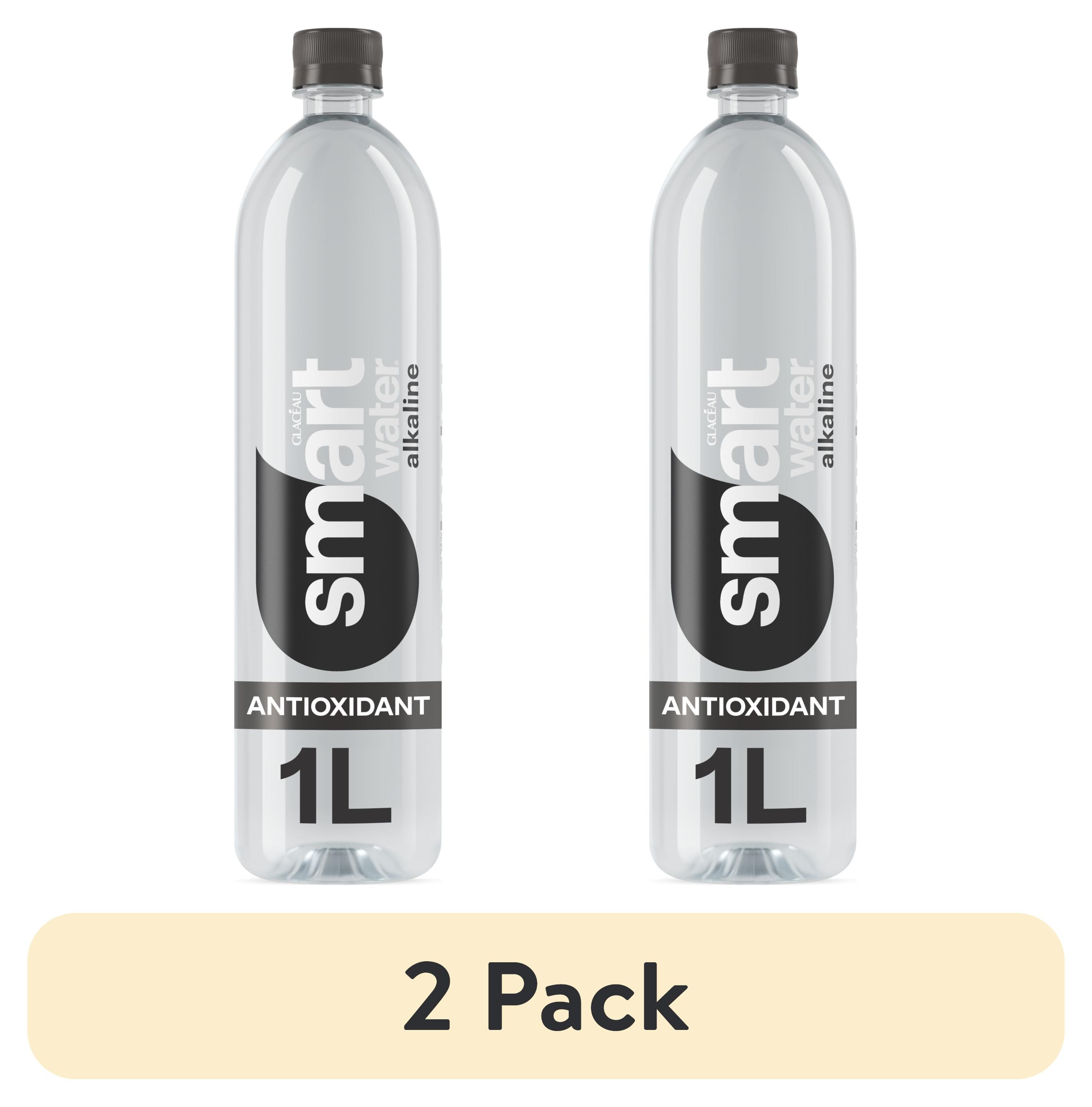 (2 pack) smartwater alkaline with antioxidant ionized electrolyte vapor ...