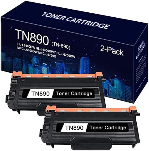 2-pack tn890 ultra high yield compatible tn890 tn-890 toner cartridge ...