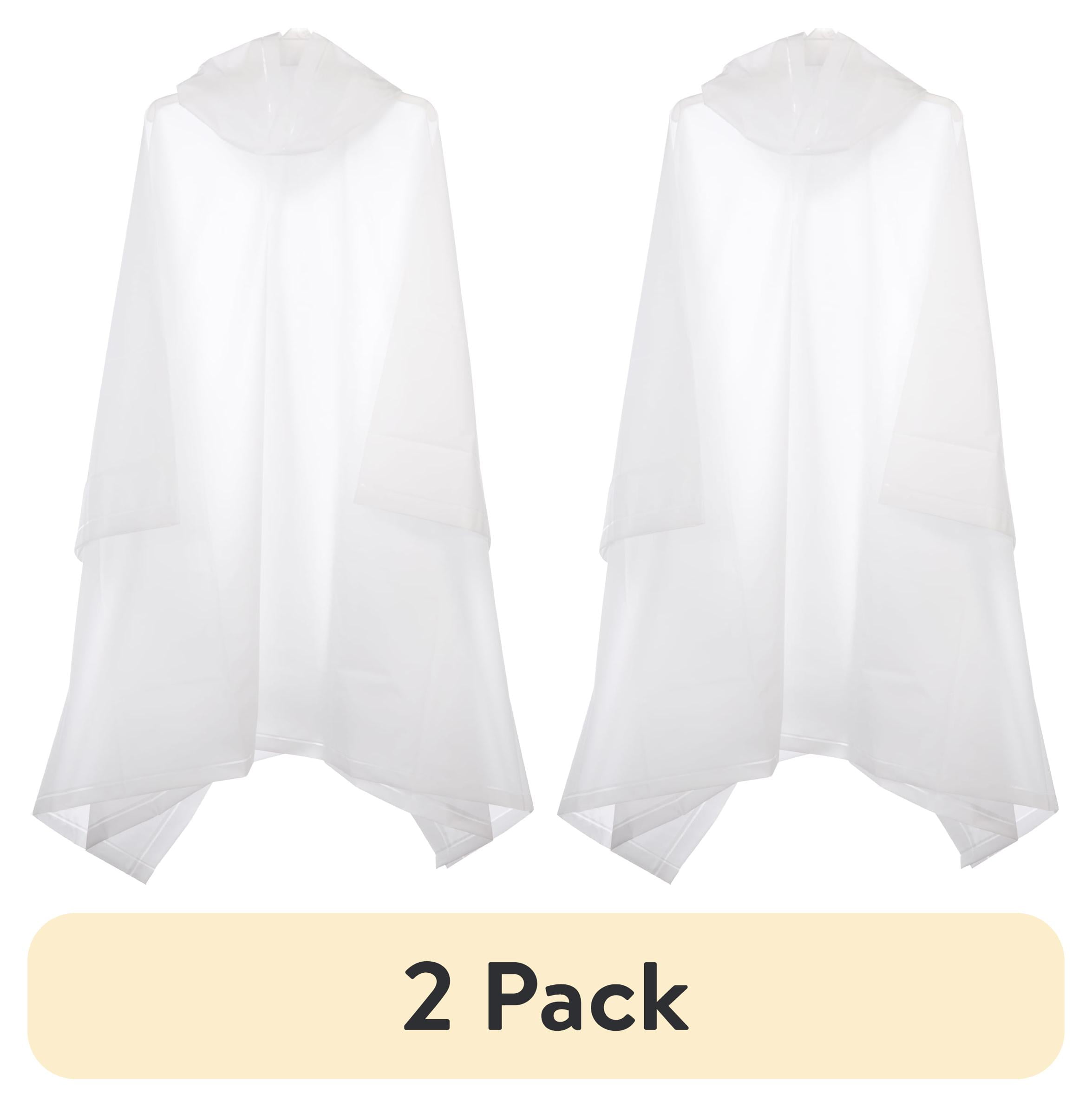 (2 pack) totes Rain Packable Lightweight Reusable Ponchos (Unisex One ...