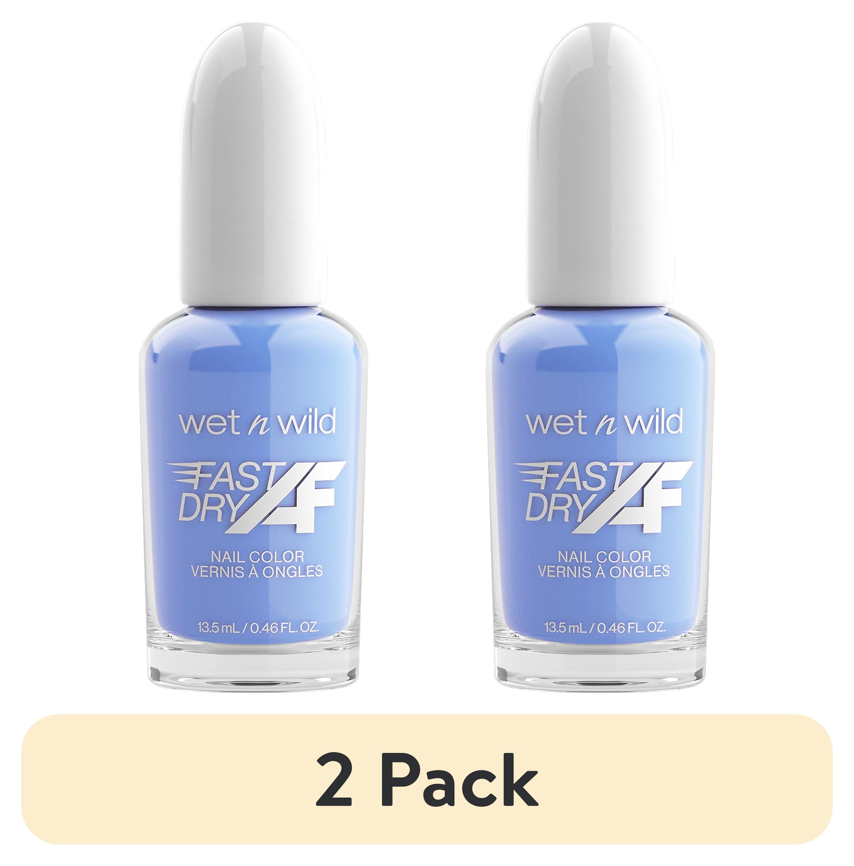 (2 pack) wet n wild Fast Dry AF Nail Color, Sin-derella - Walmart.com
