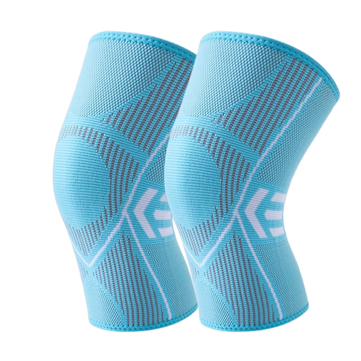 2 packs of knee pads, knee compression sleeves, knee support for gym ...