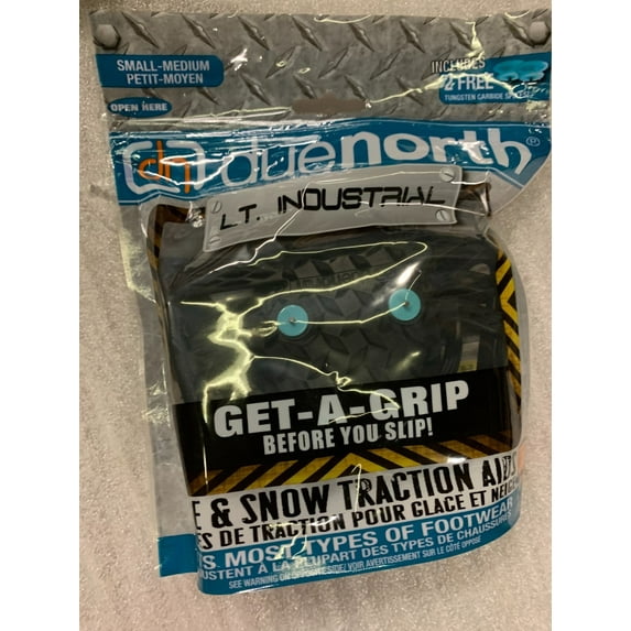 (2 pair) Due North Get A Grip Ice And Snow Traction Aids SM-MED ...