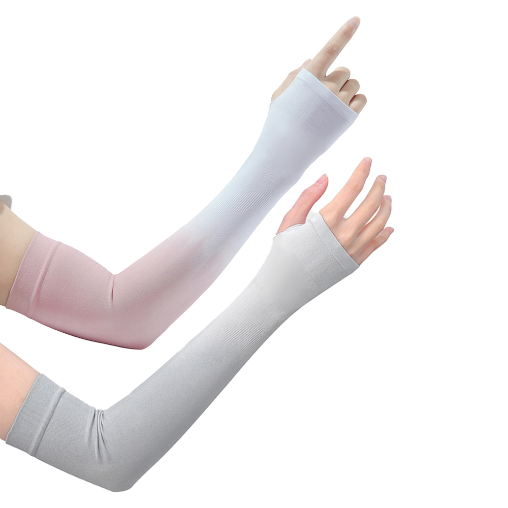 2 pairs UV sunscreen compression arm sleeve for men and women - outdoor ...