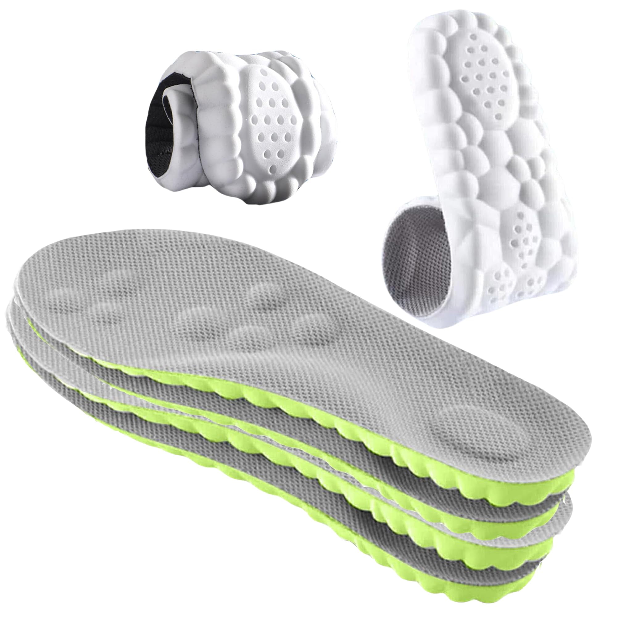 2 pairs of insoles - Super soft comfort insoles, soft foot protection ...