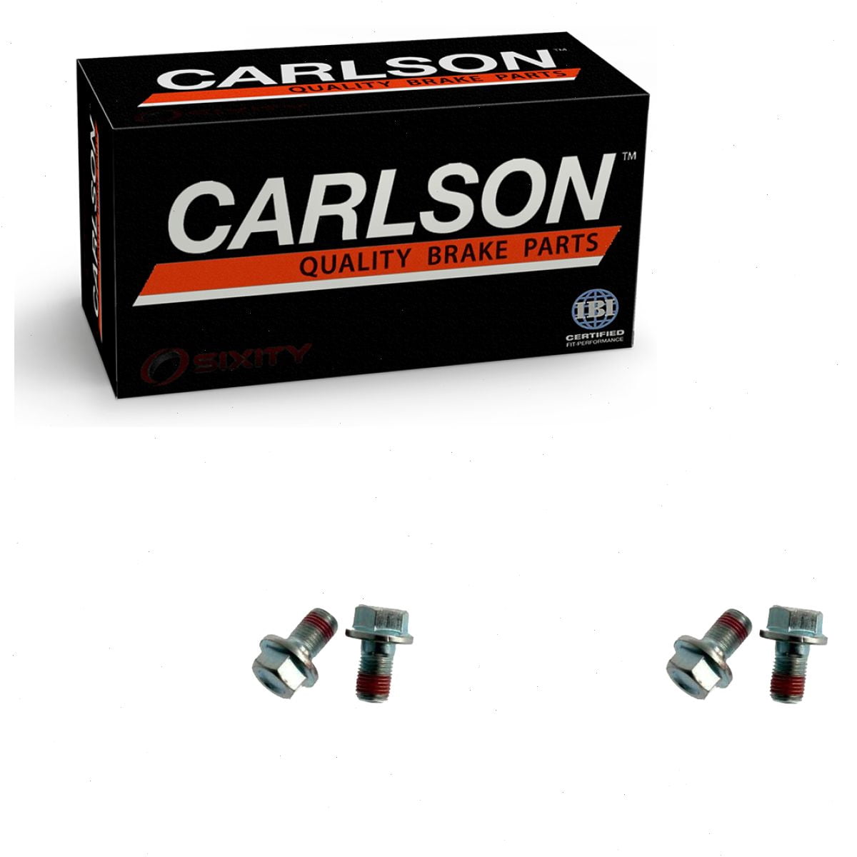 2 pc Carlson Front Brake Caliper Bracket Mounting Bolts compatible with ...