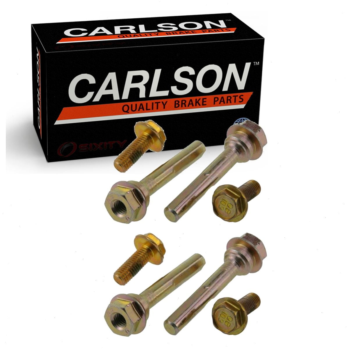 2 pc Carlson Rear Brake Caliper Guide Pin Kits compatible with Ford ...