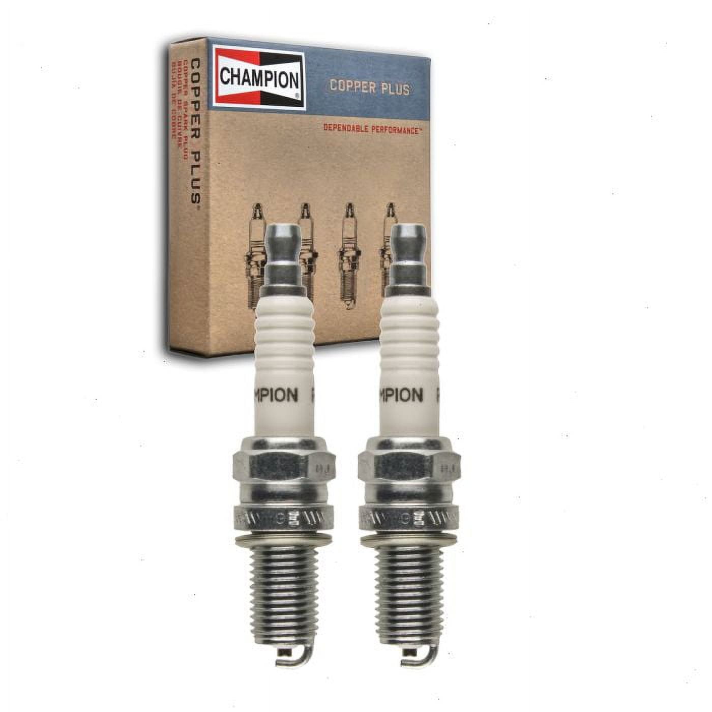 2 pc Champion 809 Copper Plus Spark Plugs for 12G2 12G3 7409 7416 7700 ...