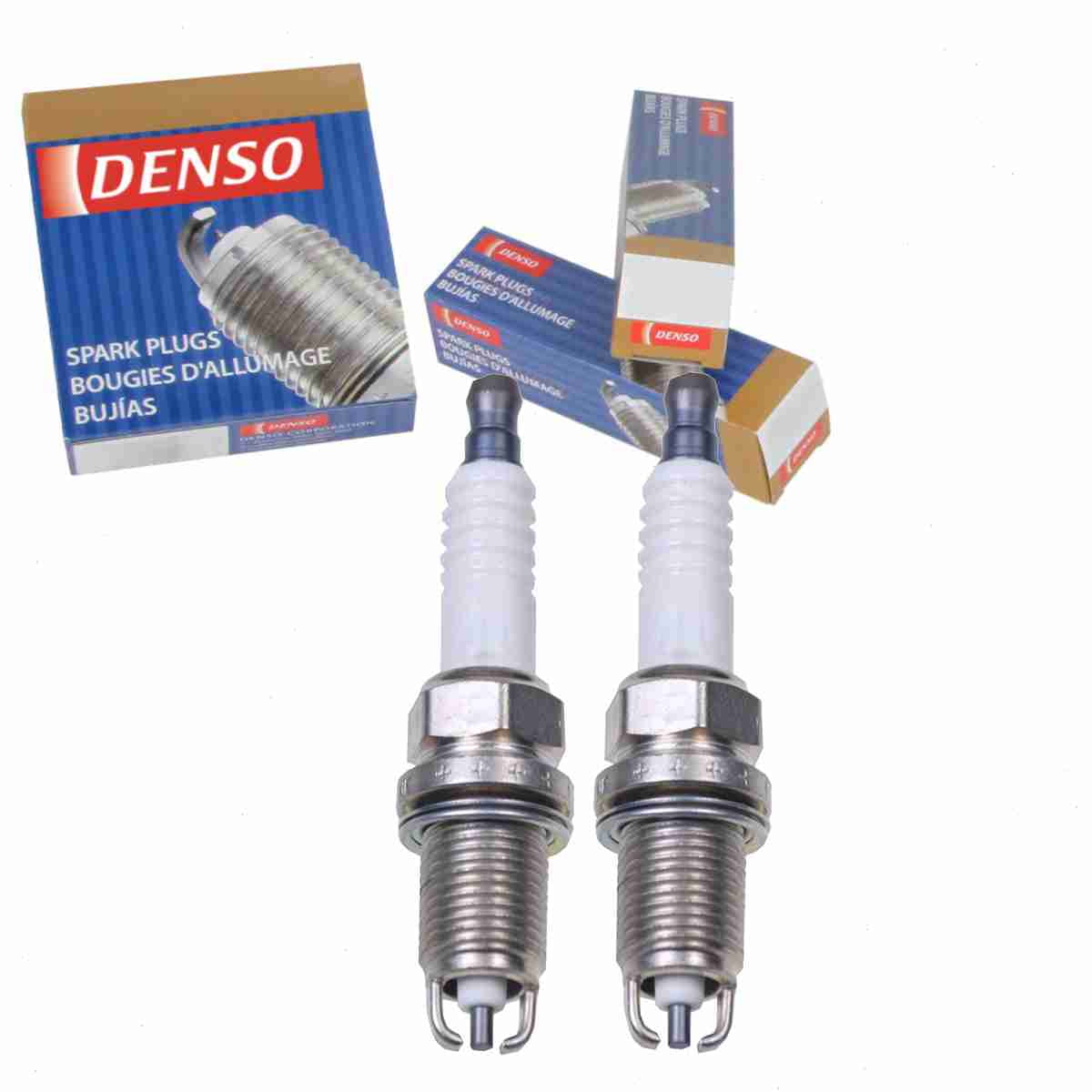 2 pc DENSO 3195 Standard Spark Plugs for K20TR11 Ignition Wire ...