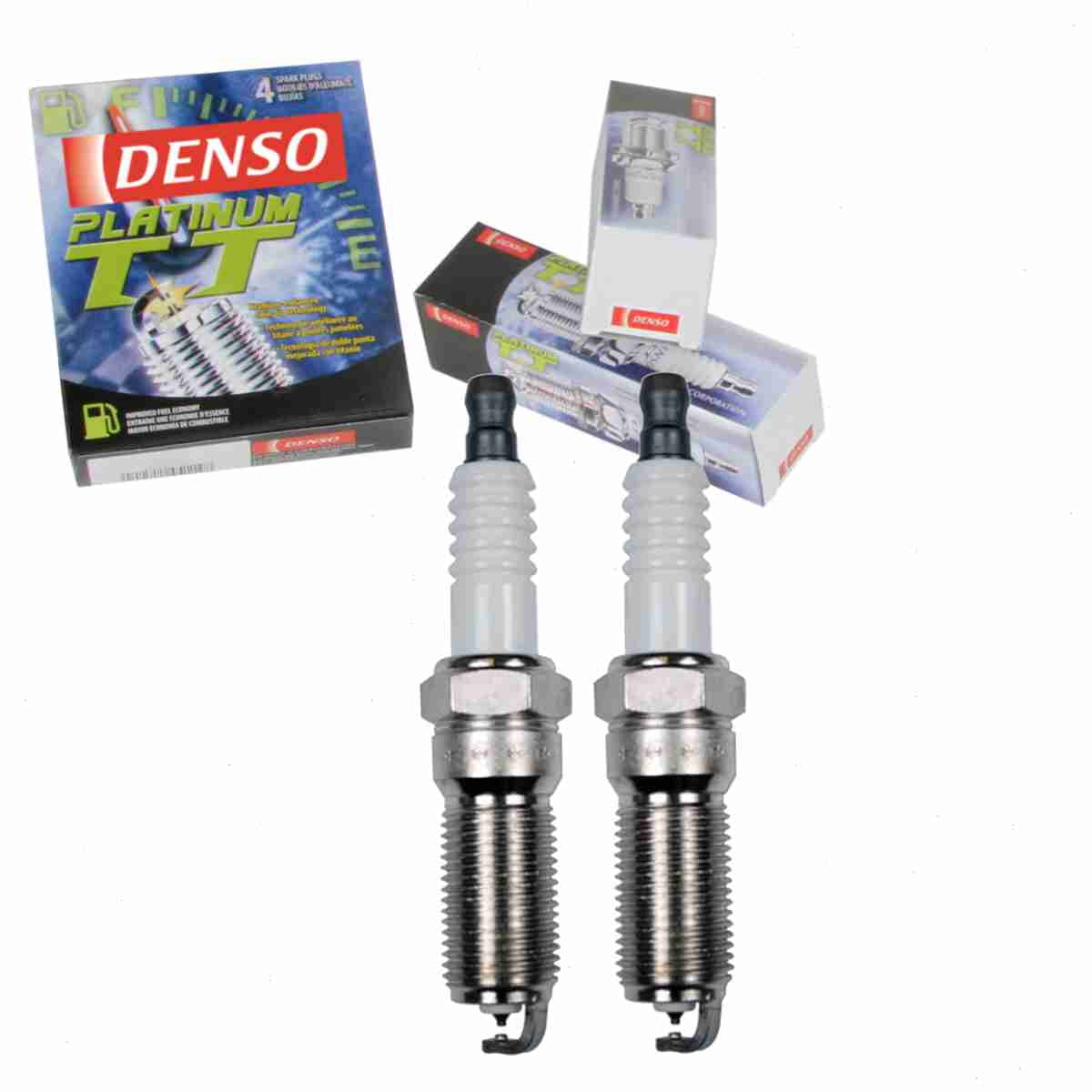 2 pc DENSO 4513 Platinum TT Spark Plugs for 0000-18-L3Y2 1119A-78J00 12 ...