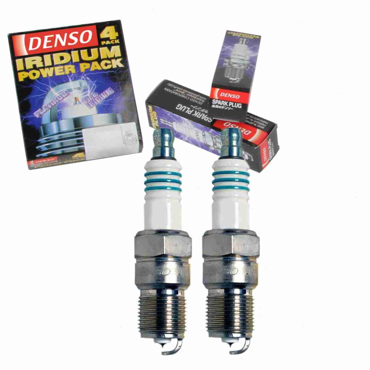 2 pc DENSO 5325 Iridium Power Spark Plugs for 002 159 57 03 002 159 58 ...