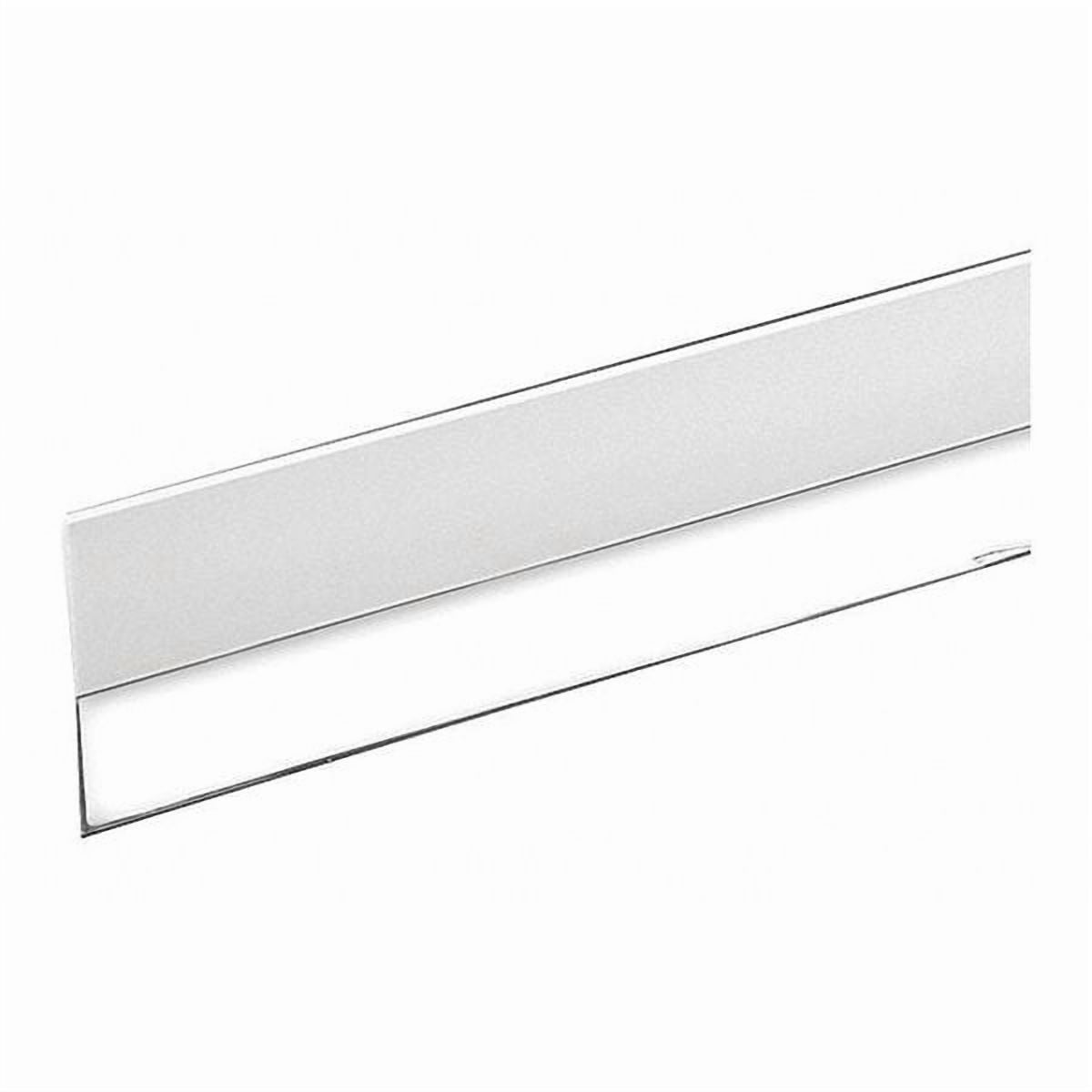 2 pc, Frost King Vinyl Door Sweep, Single Fin, Flange 1" H - Walmart.com