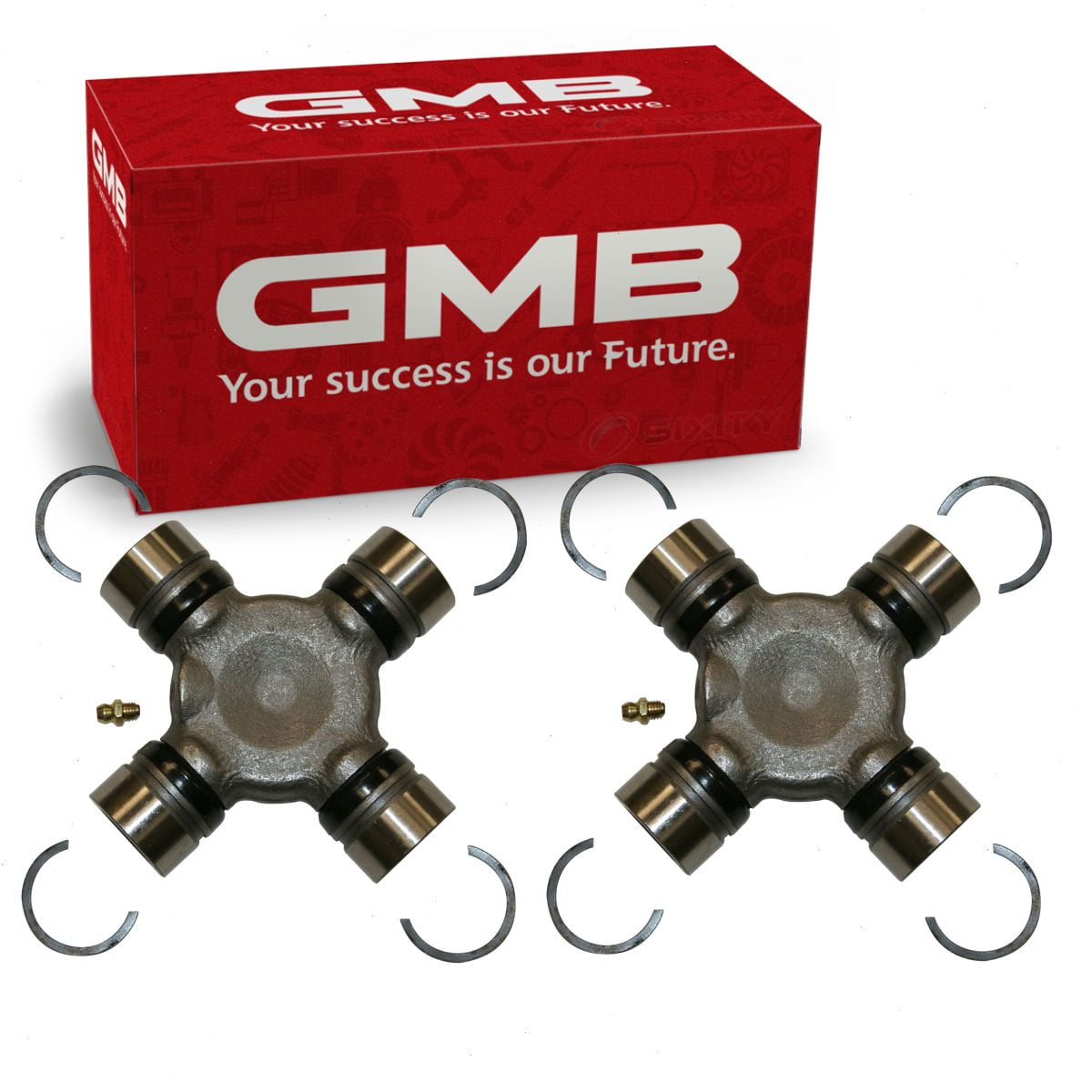 2 pc GMB Front Wheels All Universal Joints compatible with Dodge Ram ...
