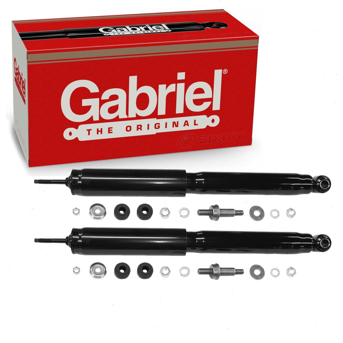 2 pc Gabriel 69606 Ultra Shock Absorbers for Spring Strut Steering ...