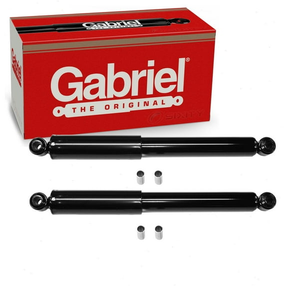 2 pc Gabriel 82007 Classic Shock Absorbers for Spring Strut Steering Suspension Shocks Struts ...