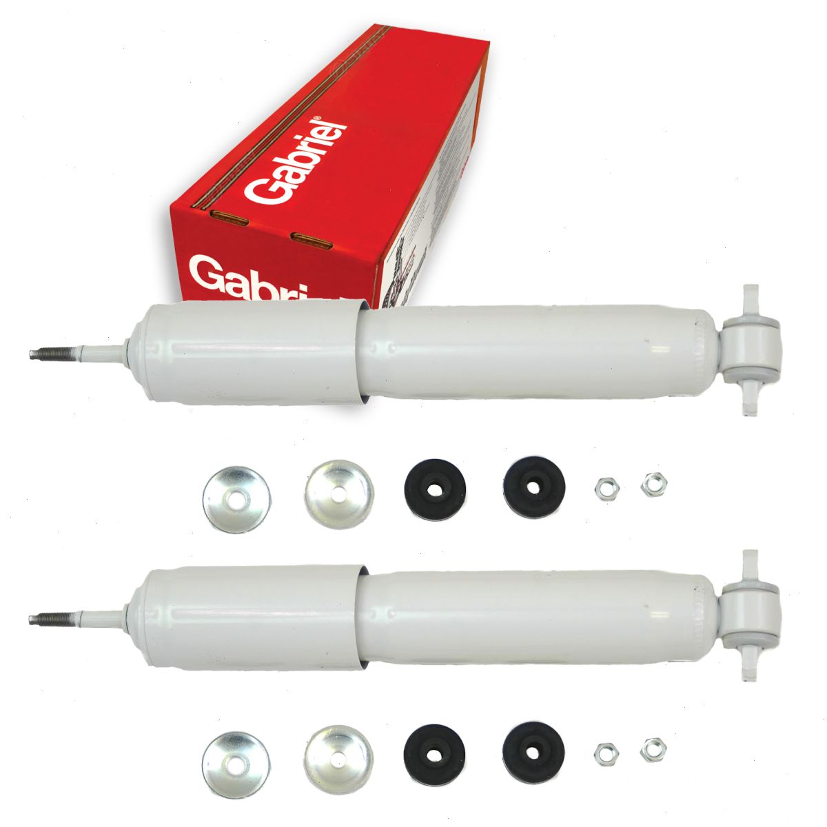 2 Pc Gabriel Front Ultra Shock Absorbers Compatible With Chevrolet