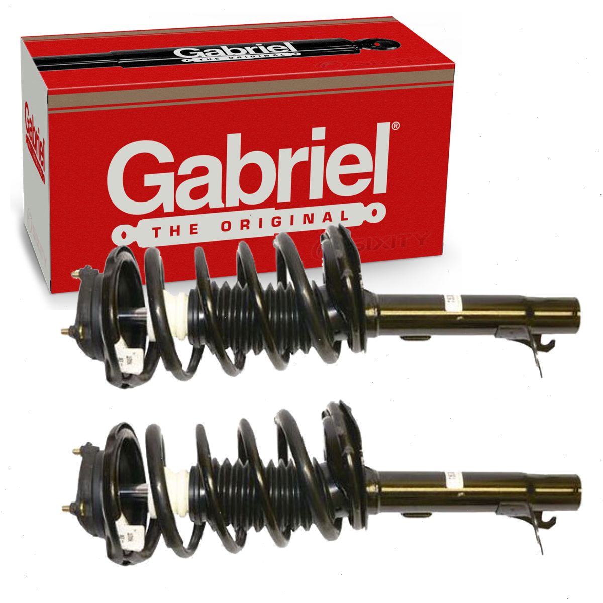 2 pc Gabriel G57063 ReadyMount Suspension Strut & Coil Springs for ...