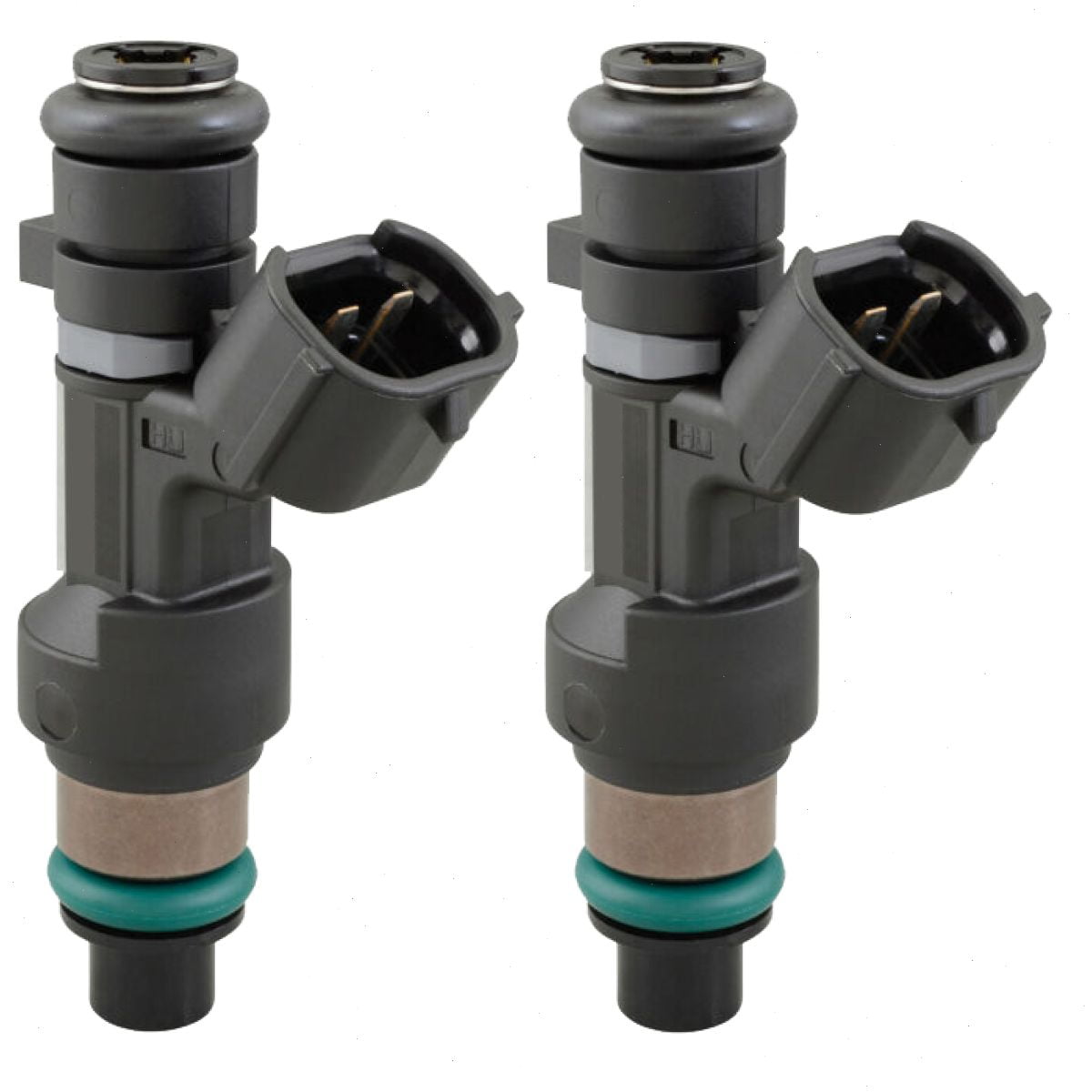 2 pc Hitachi FIJ0052 Fuel Injectors for 16600-9HP0A Air Delivery ...