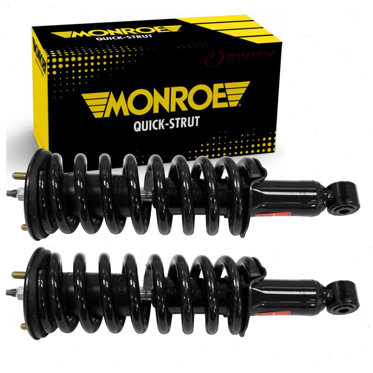 2 pc Front Strut & Coil Springs compatible with Nissan Pathfinder 2005 ...