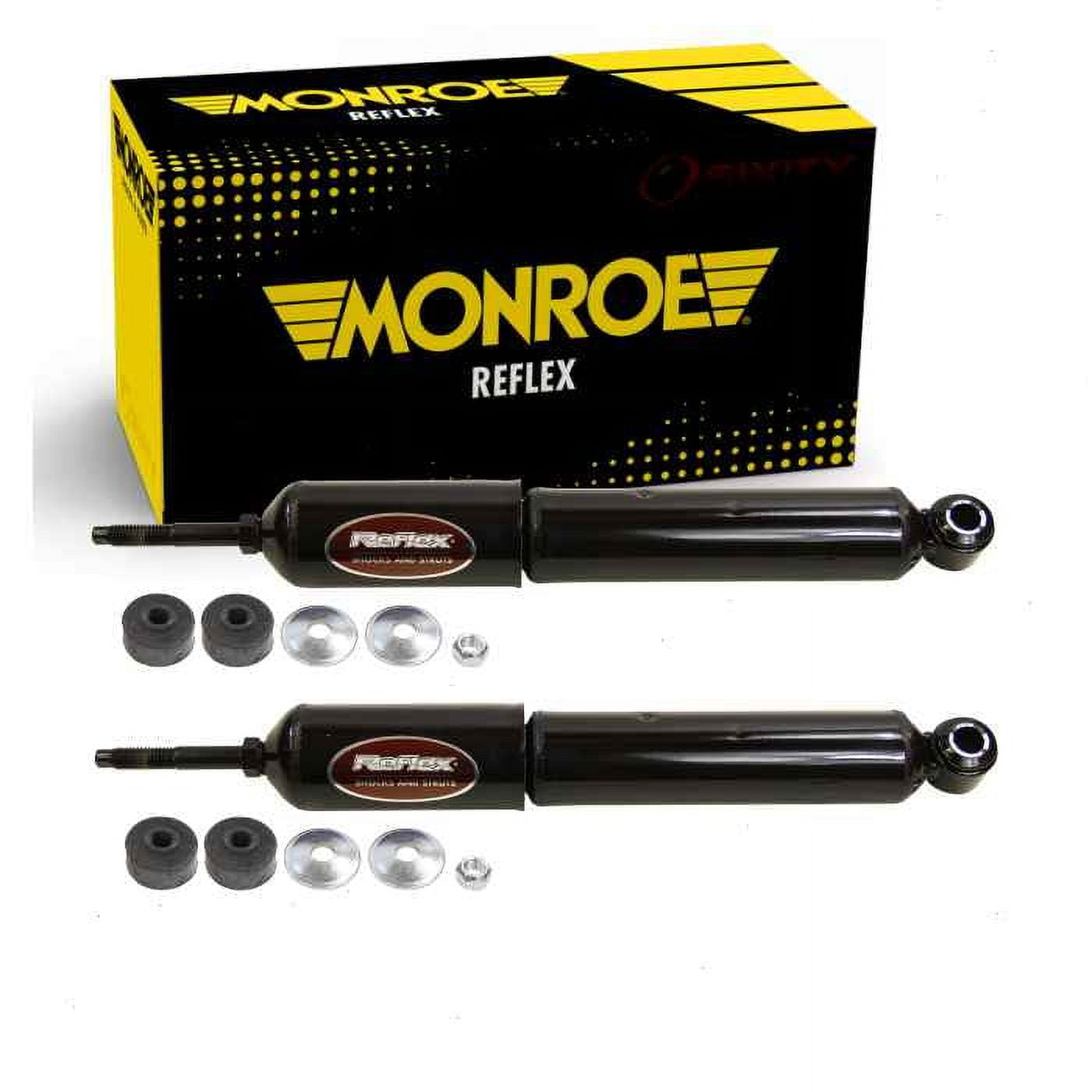 2 pc Monroe Front Reflex Shock Absorbers compatible with Ford F-250 ...
