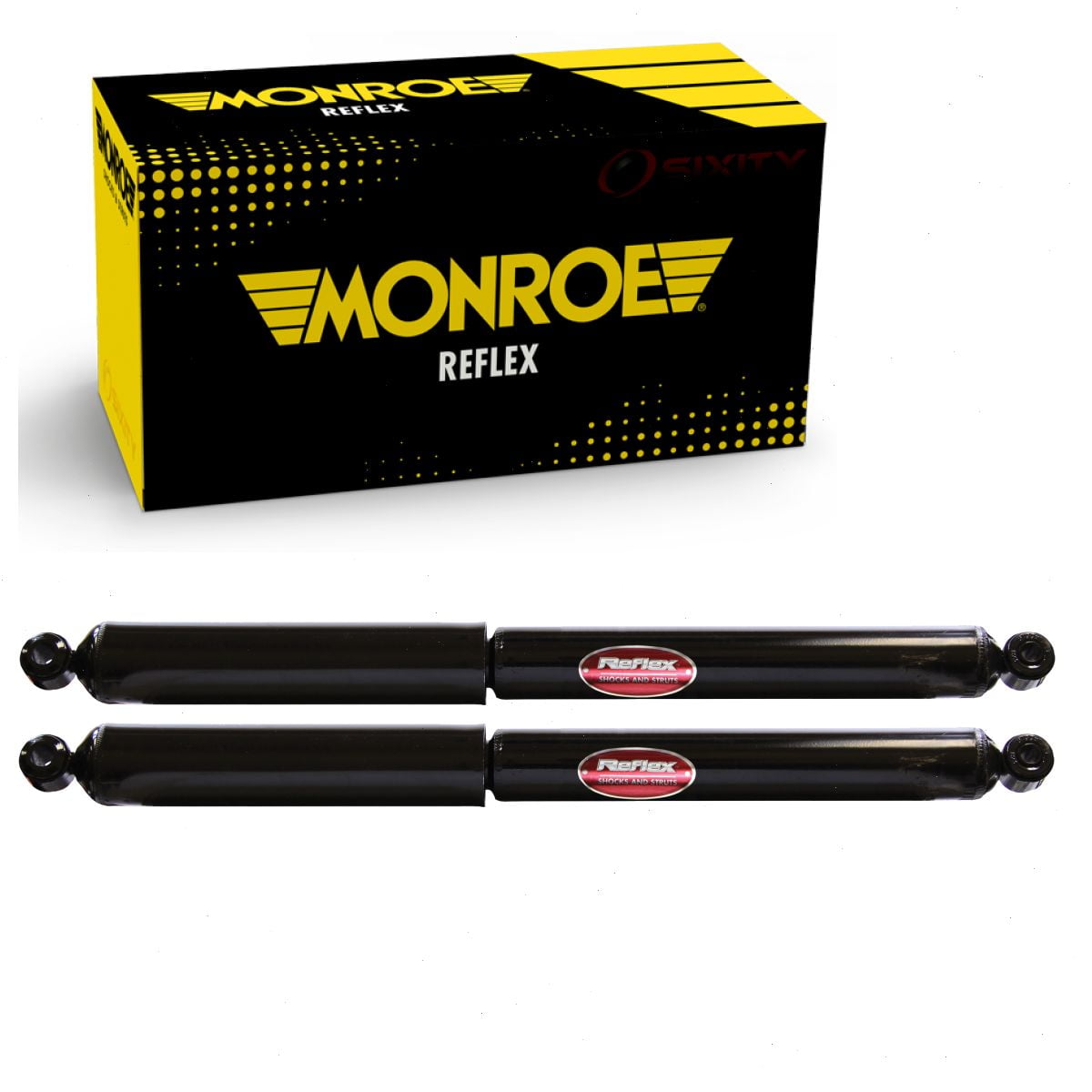 2 pc Monroe Rear Reflex Shock Absorbers compatible with Ford F-350 ...