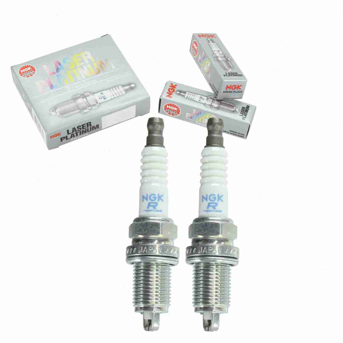 2 pc NGK 3452 Laser Platinum Spark Plugs for 1765298 3195 3253 4504 ...