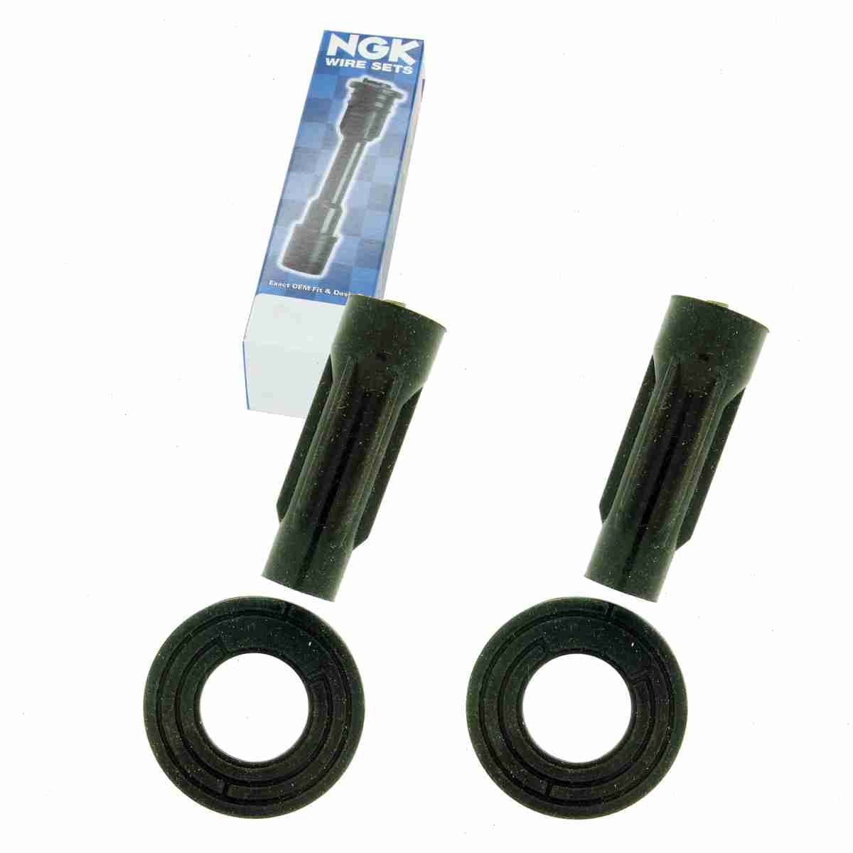 2 pc NGK 58974 Ignition Coil Boots for 02539 126057 2539 35-7012 50048 ...