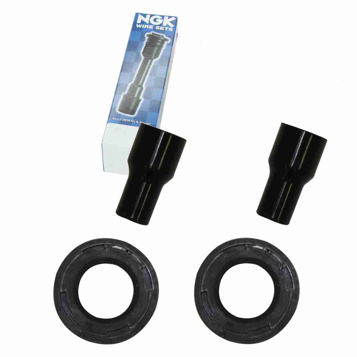 2 pc NGK 59018 Ignition Coil Boots for 702524 702525 702526 SPB206 SPB207 SPB208 SPP143E SPP144E ...