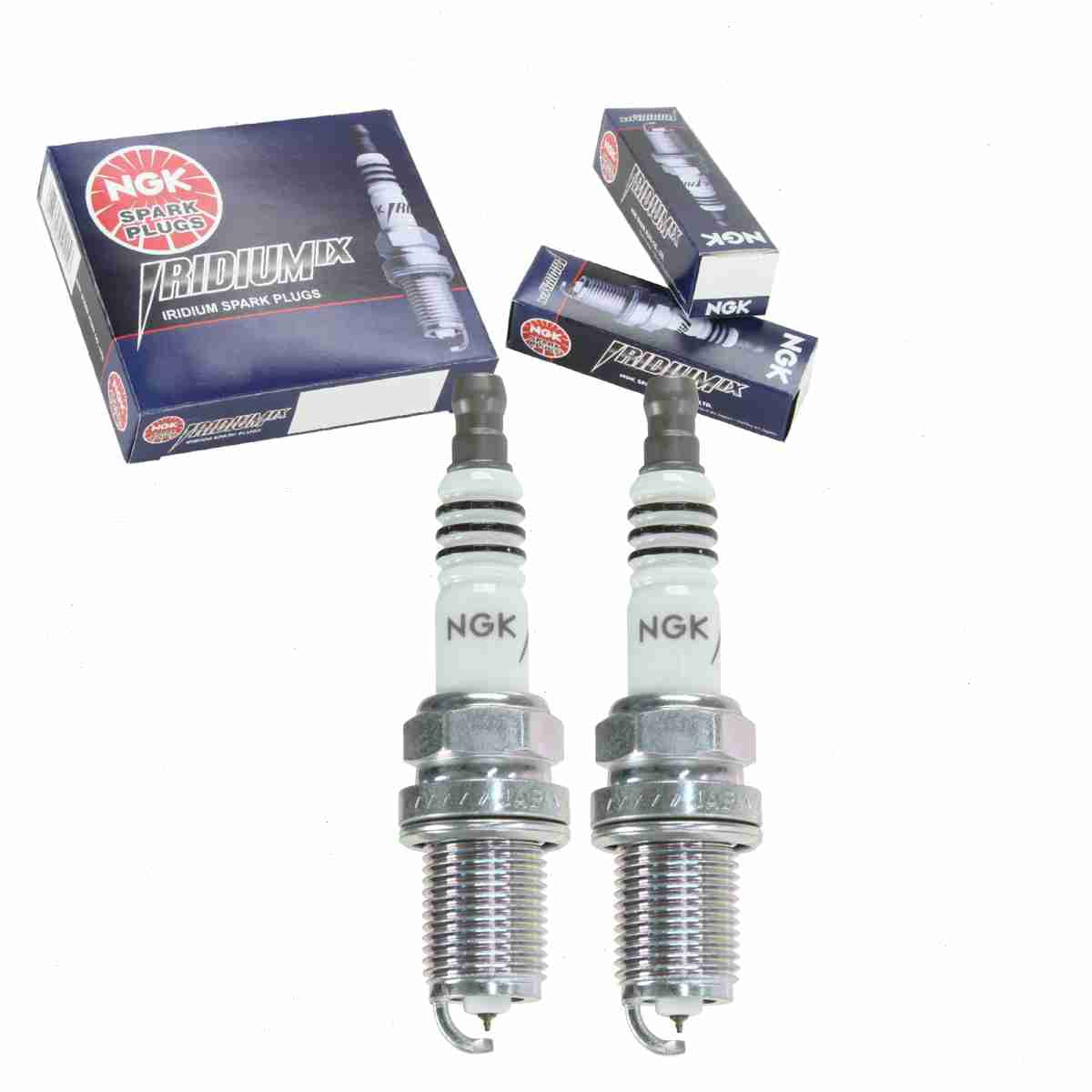 2 pc NGK 6418 Iridium IX Spark Plugs for 1765247 1UN7-18-110 22401AA510 ...